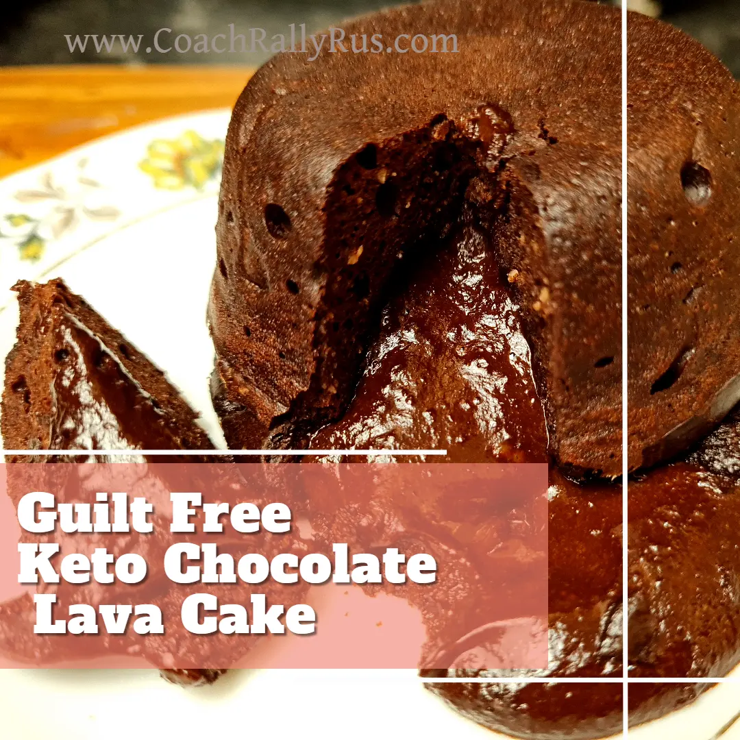 The Best Keto Chocolate Lava Cake Recipe - Only 3g Carbs