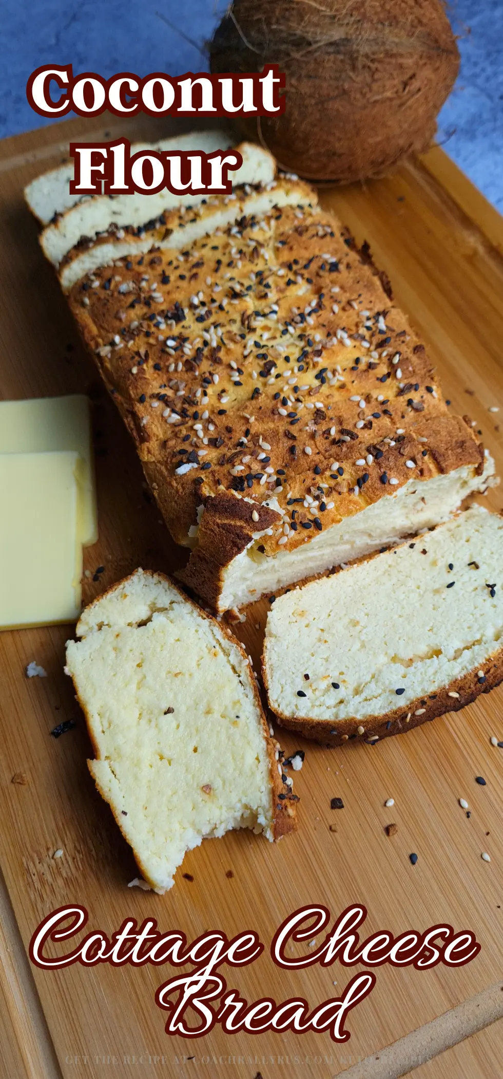 Easy Cottage Cheese Bread with Coconut Flour: Low Carb, Keto